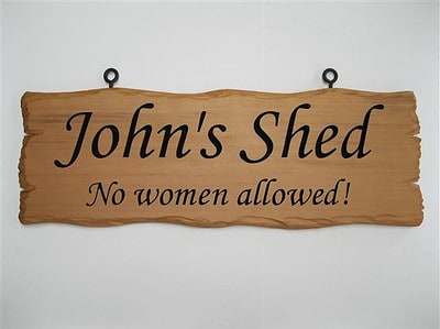 Man Cave Signs | Shed Signs | Personalised Rustic Timber